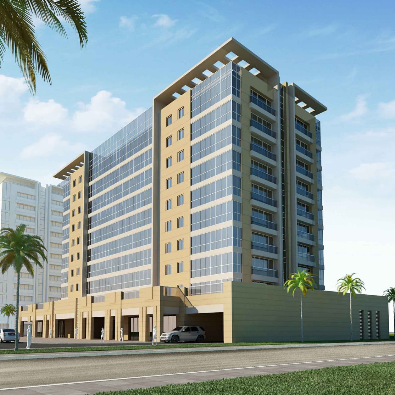Mixed Use Building for Mr. Mohammed Mubarak Fadhel Saeed Al Mazrouei ...