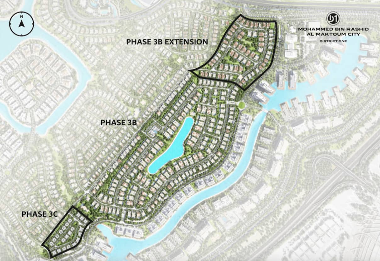Mohammed Bin Rashid District One (Phase 3B, 3B-Ext & 3C) | ProTenders