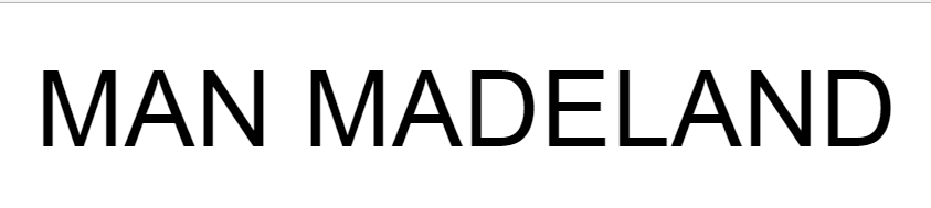 Man Made Land | ProTenders