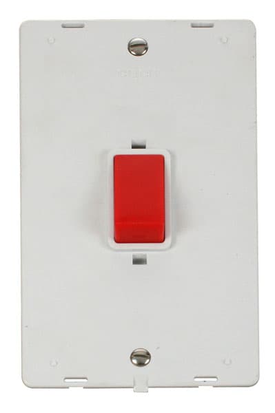Definity 45A Cooker Switch With Socket SIN202 | ProTenders