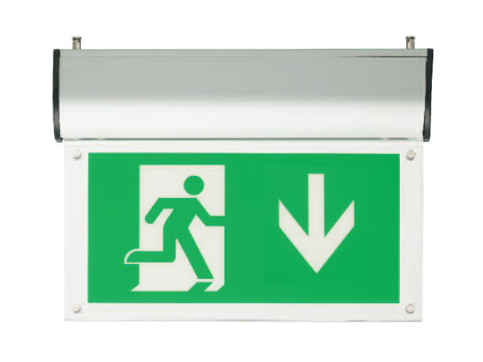 Emergency SylSafe Surface & Suspended LED Exit Sign 9144945 | ProTenders