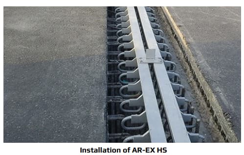 Bridge Single Gap Expansion Joints AR-EX HS-80 | ProTenders