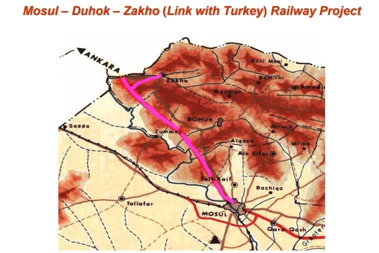 Mosul, Duhok, Zakho to Turkish Borders Railway Line | ProTenders