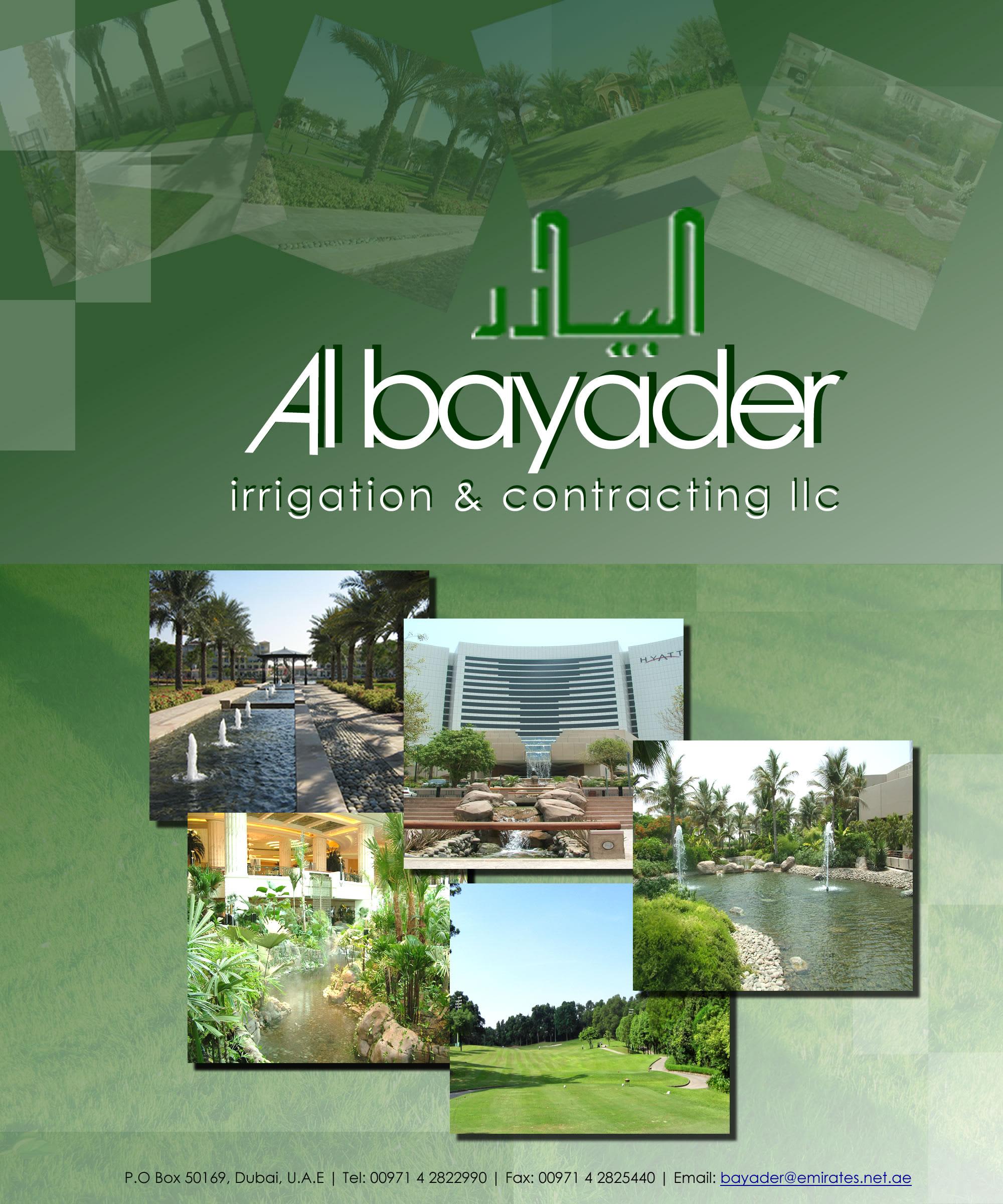 Al Bayader Irrigation & Contracting Company LLC | ProTenders