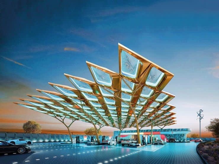 Expo 2020 Futuristic Service Station | ProTenders