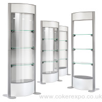 Portable Display cases, folding display cases with perspex glazing for ...