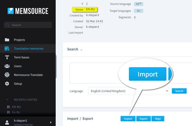 Error importing a Memsource document translated in Trados 2021 (Phrase ...