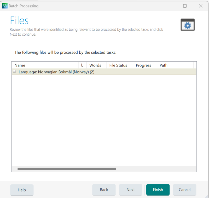 Export a bilingual Word file using Trados 2021 (Trados support)