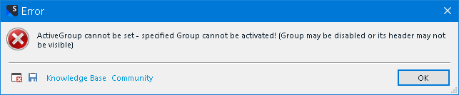 Error when trying to open alignment file (Trados support)