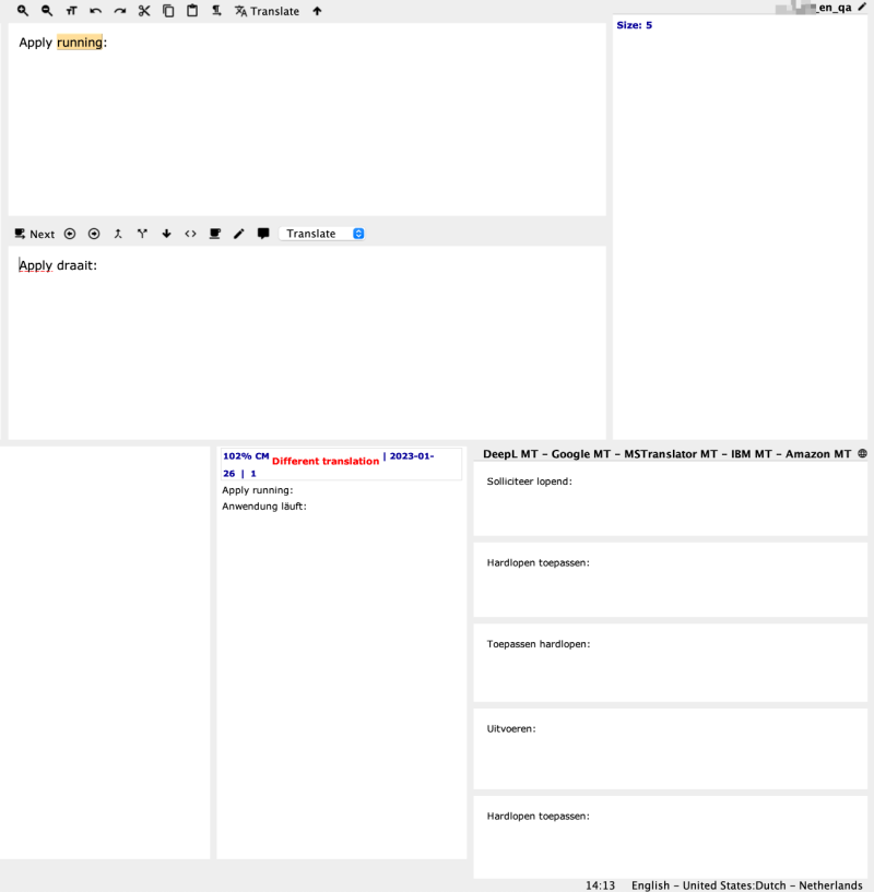 Quickly create a TMX for reference from an Excel file (CafeTran support)