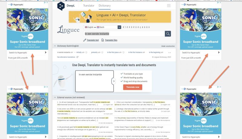 Ad blocker in memoQ web search? (new idea @ memoQ Ideas Portal) (MemoQ support)