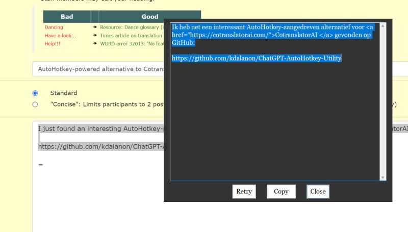 AutoHotkey-powered alternative to CotranslatorAI (AI for translators ...