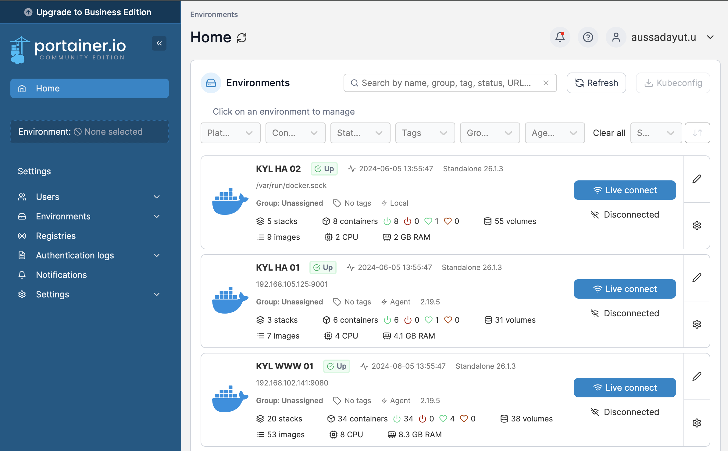 Portainer | KYL Tech.