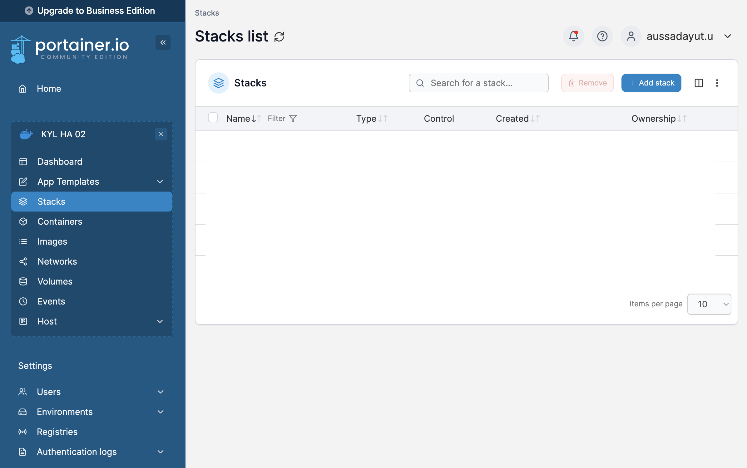 Portainer | KYL Tech.