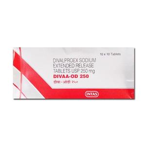 Buy Divaa OD 250 mg Tablet | Flat 20% Off | Uses, Side effects ...