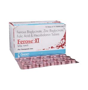 Buy Ferose XT Tablet | Flat 20% Off | Pulse Pharmacy