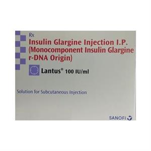 Buy Lantus Cartridge 100IU | Flat 8% Off | Uses, Side effects ...