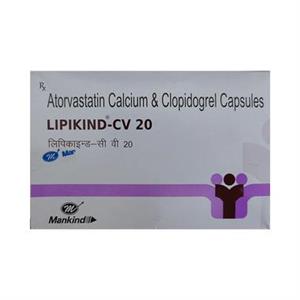 Buy Lipikind CV 20 mg Capsule | Flat 20% Off | Pulse Pharmacy