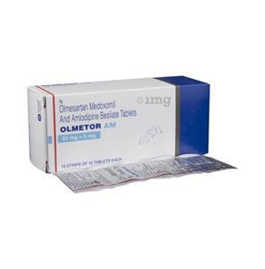 Buy Olmetor AM Tablet | Flat 20% Off | Uses, Side effects, Substitutes ...