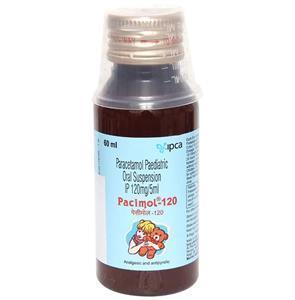 Buy Pacimol 120 mg Syrup 60 ml | Flat 15% Off | Pulse Pharmacy