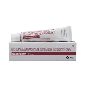 Buy Quadriderm 5 gm RF Cream | Flat 15% Off | Uses, Side effects ...