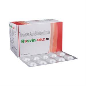 Buy Rosvin Gold 10 mg Capsule | Flat 20% Off | Uses, Side effects ...