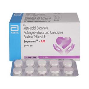 Buy Supermet AM Tablet | Flat 20% Off | Uses, Side effects, Substitutes ...