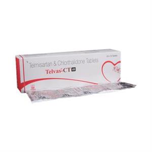 Buy Telvas CT 40 Tablet | Flat 20% Off | Uses, Side effects ...