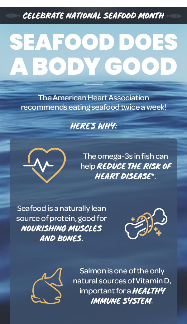 Seafood 2x A Week Heres Why 🤔 Rubios