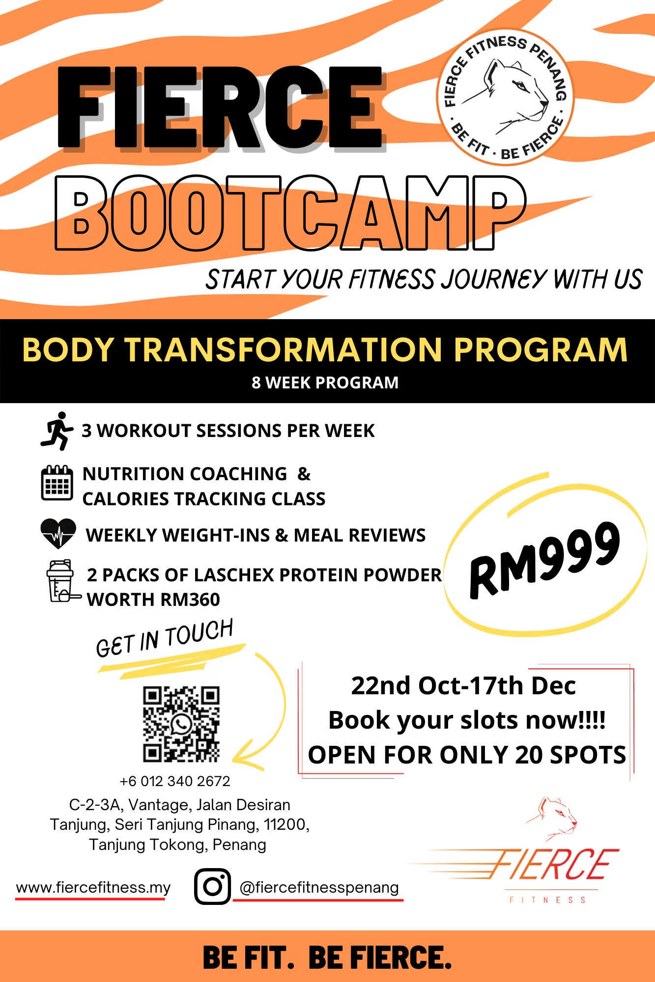 Class Schedule for Fierce Fitness | powered by Punchpass.com • Fierce ...