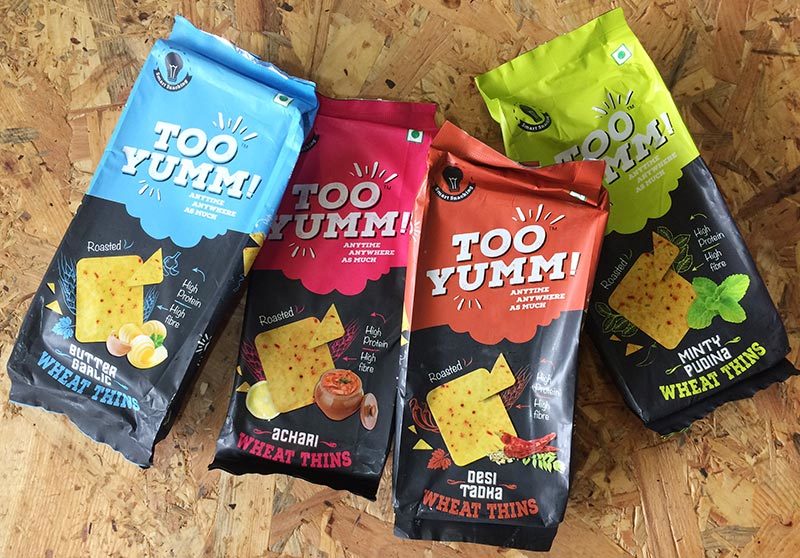 Feel Snacky All.The.Damn.Time? Munch On Too Yumm's Wasabi Fox Nuts!