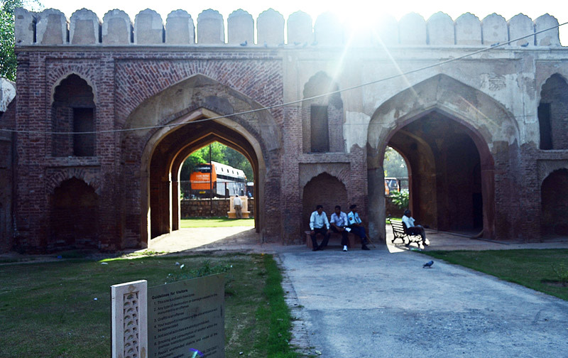 A Gate Once Used By Shah Jahan To Reach Kashmir, Kashmiri Gate Is A ...