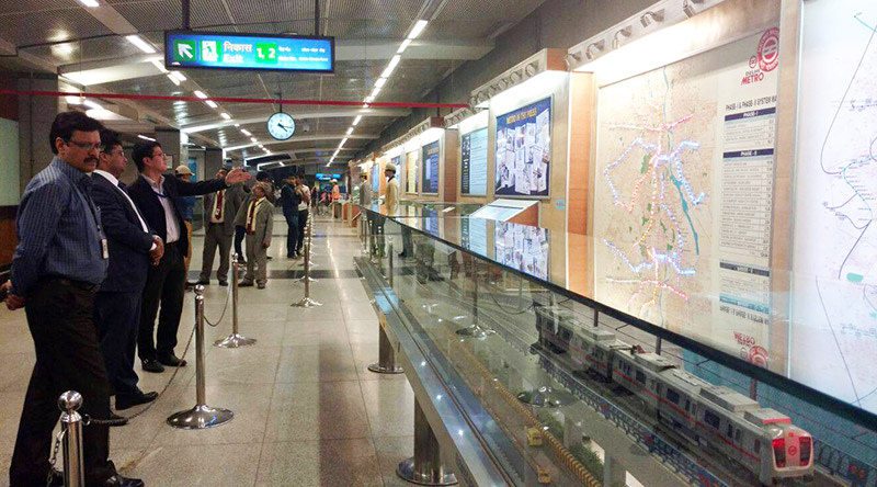 Delhi Metro Museum Is The 1st In The World To Be Constructed Within An ...