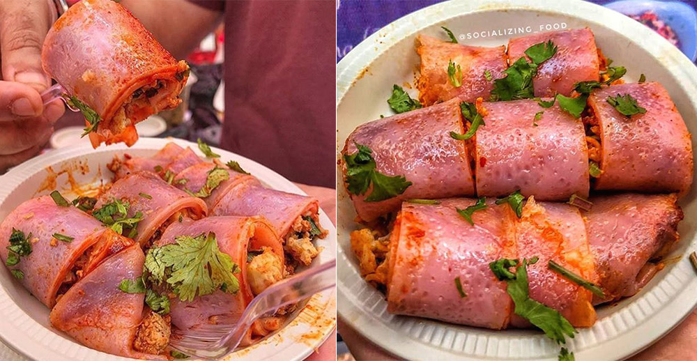 Laphing Wala Is Now Open HERE In North Campus So Go Nosh On Their Pink ...