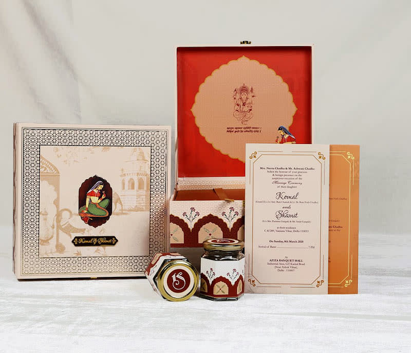 Creative Wedding Box Design