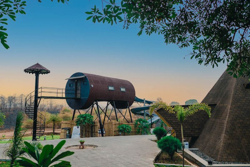 Pyramid Room At Anchaviyo Resort, Maharashtra | So Delhi