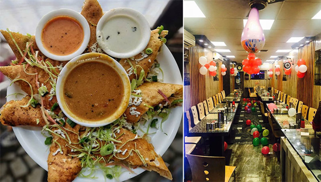 Try Out The Quirky Spring Roll Dosa @ Zaika-e-Dilli | So Delhi