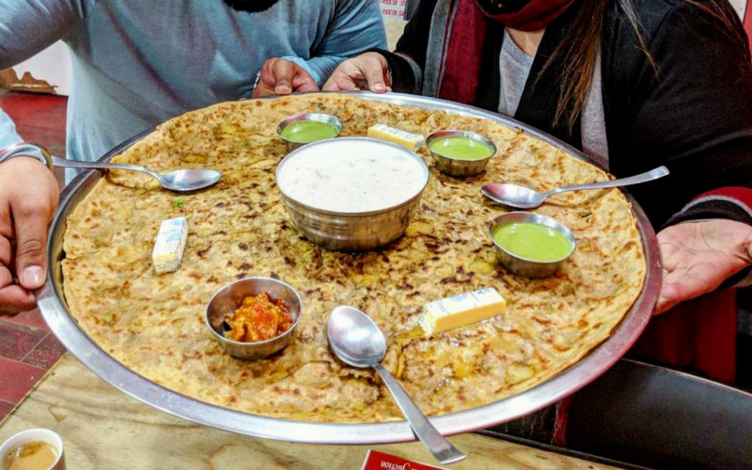 Prisha Parantha Junction Parantha Eating Contest | So Delhi
