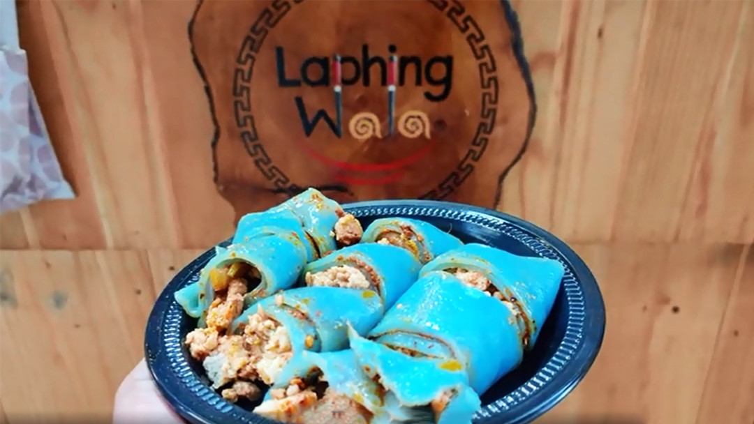 Laphing Wala In Kamla Nagar For Dry Blue Laphing | So Delhi