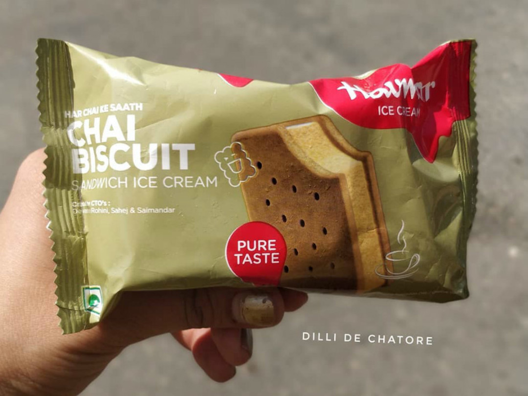 Check Out Havmore’s Chai Biscuit Ice Cream Sandwich | So Delhi