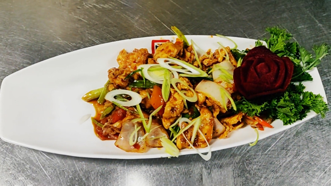 Shaptak Chicken At Rigo Restaurant In MKT, Delhi | So Delhi