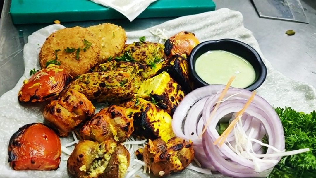 Copa Tandoori Veg Platter At Cafe Copa In Mehrauli | So Delhi