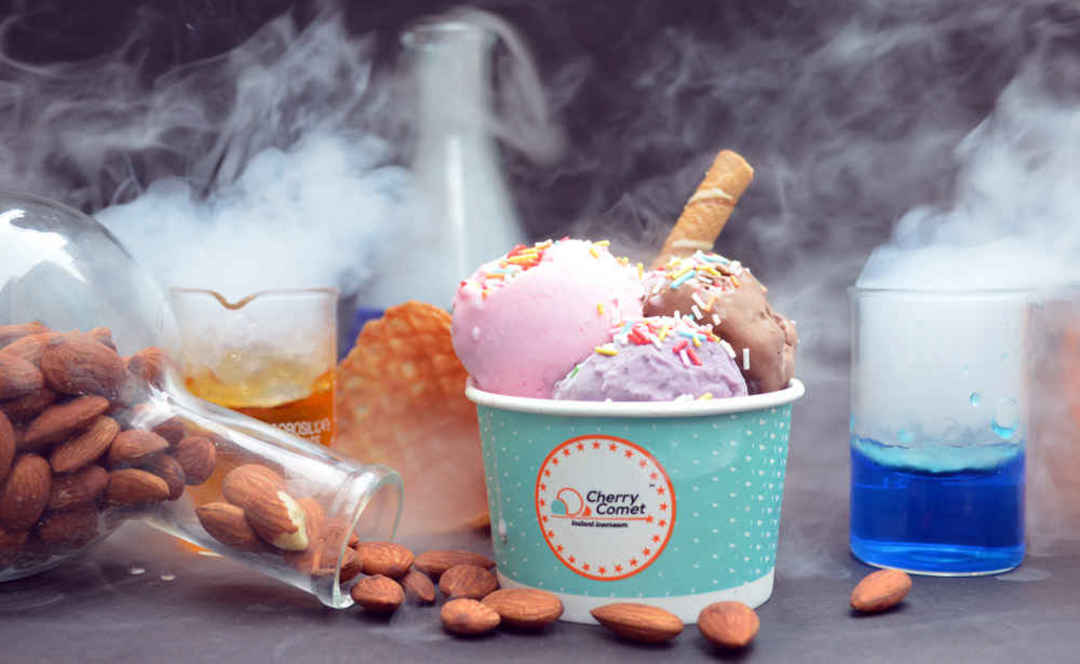 Ice Cream Review of Cherry Comet | So Delhi