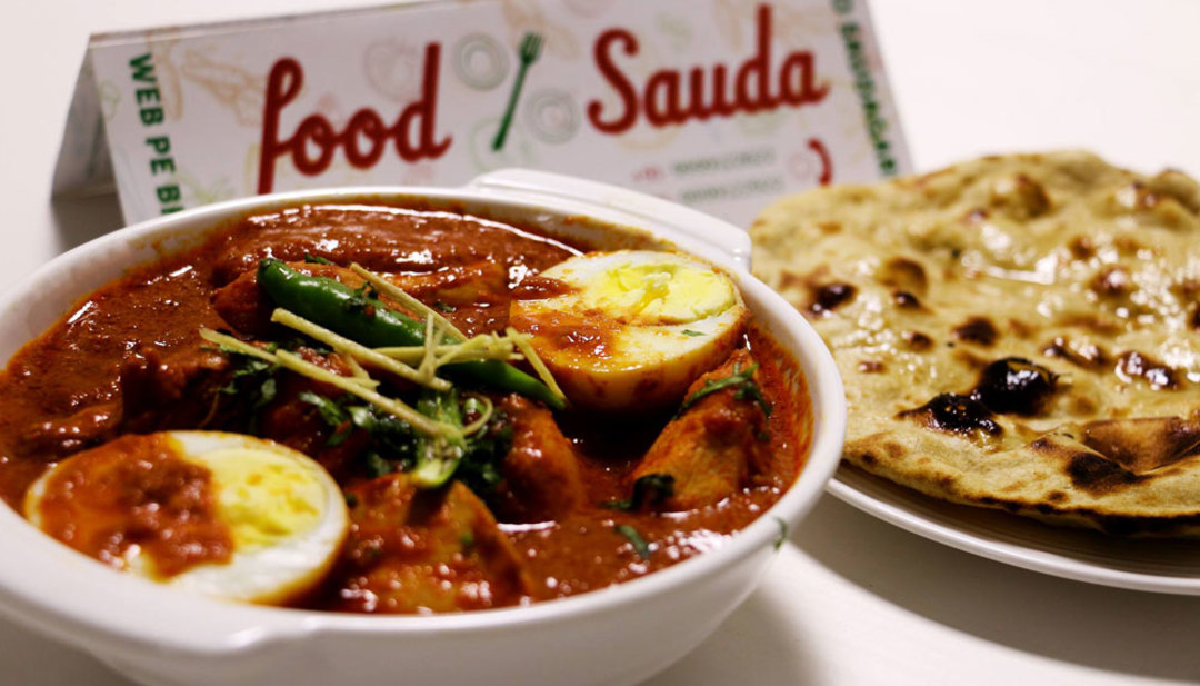 Stock Exchange Themed Food Delivery Portal - Food Sauda | So Delhi