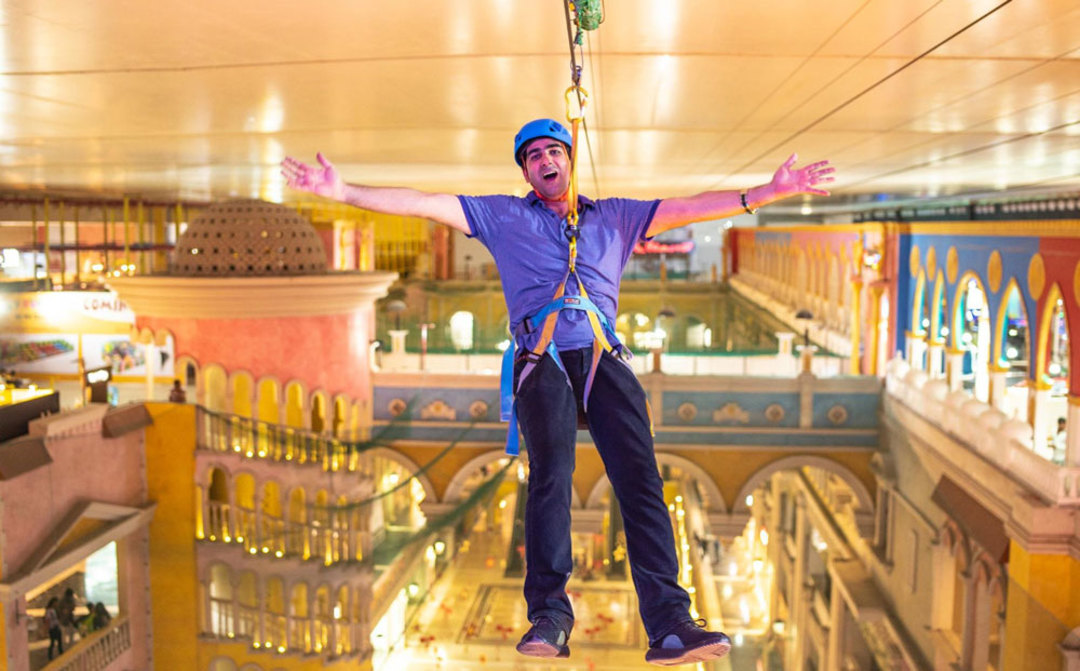 India’s First In-Mall Zip-Line HERE! | So Delhi