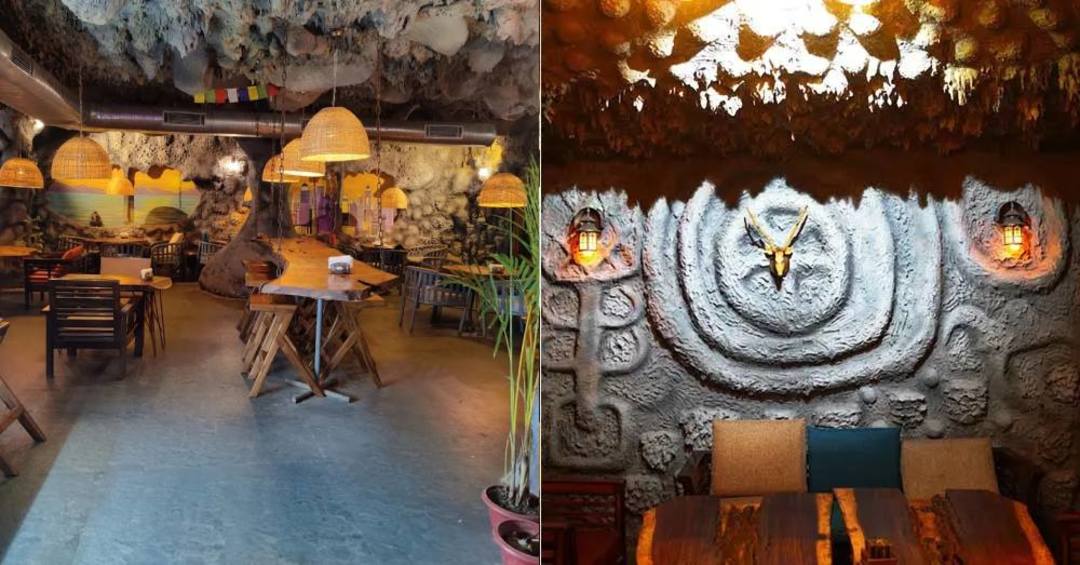 Cave Cafe- An Ancient Cave-Themed Cafe In Delhi | So Delhi