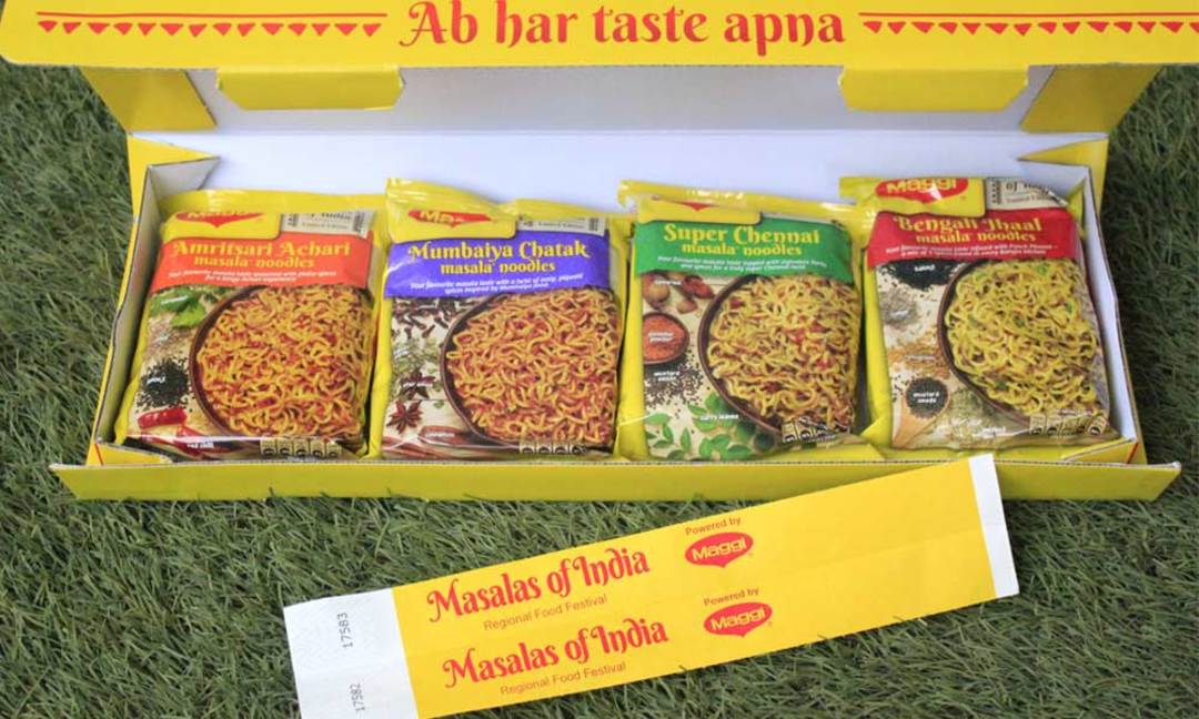 4 New Flavours Of MAGGI Launch At Masalas Of India 2017 | So Delhi