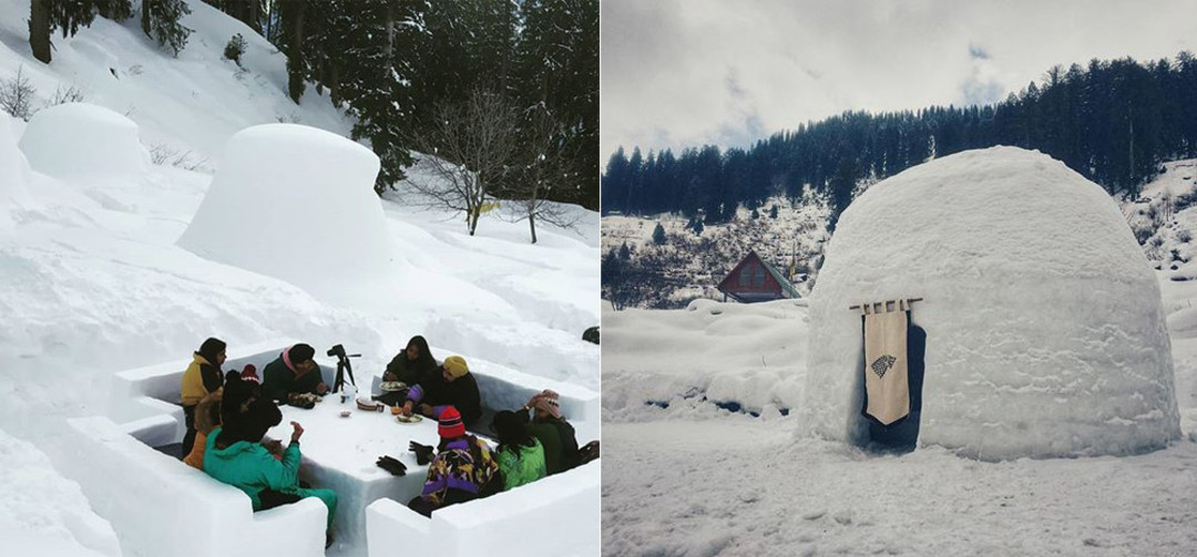 This Campsite Near Manali Lets You Eat In An Ice Box | So Delhi