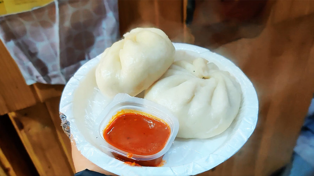 Laphing Wala In Kamla Nagar, Delhi For Non-Veg Baozi | So Delhi