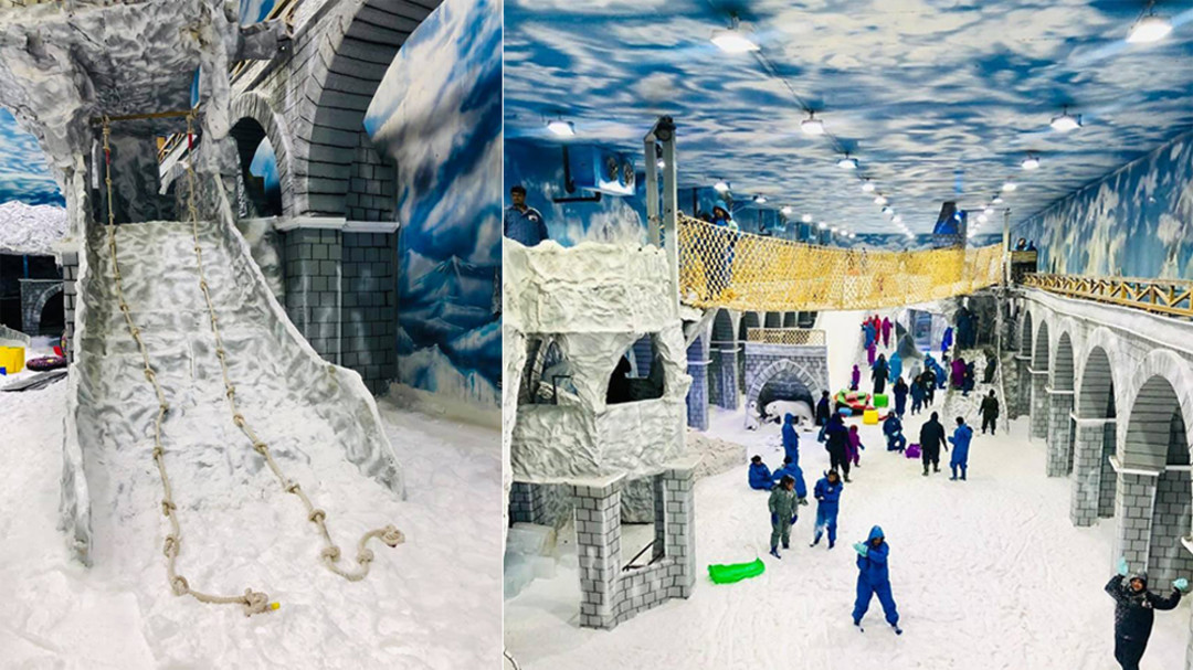 Chill At Snow Mastiii @ Grand Venice Mall, Noida | So Delhi